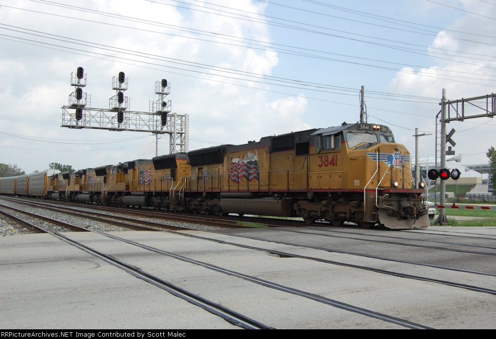 UP 3841, 4911, 4991 & 5133